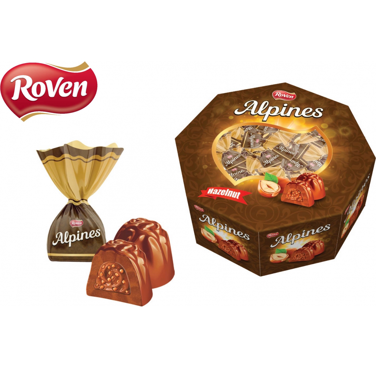 Ürünler / FINDIK AROMALI KREMA DOLGULU PİRİNÇ PATLAKLI SÜTLÜ ÇİKOLATA